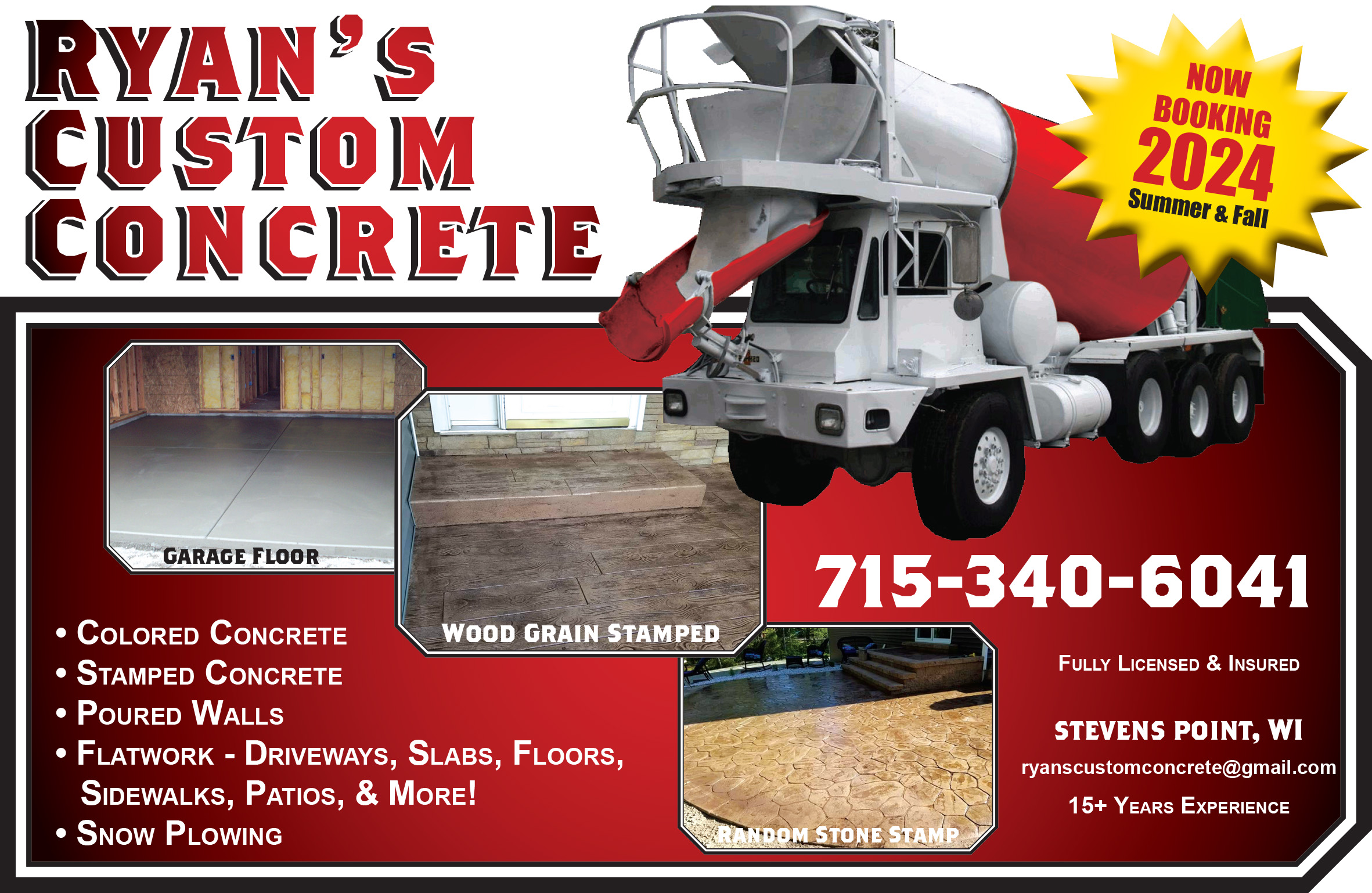 Ryan's Custom Concrete - Money Saver
