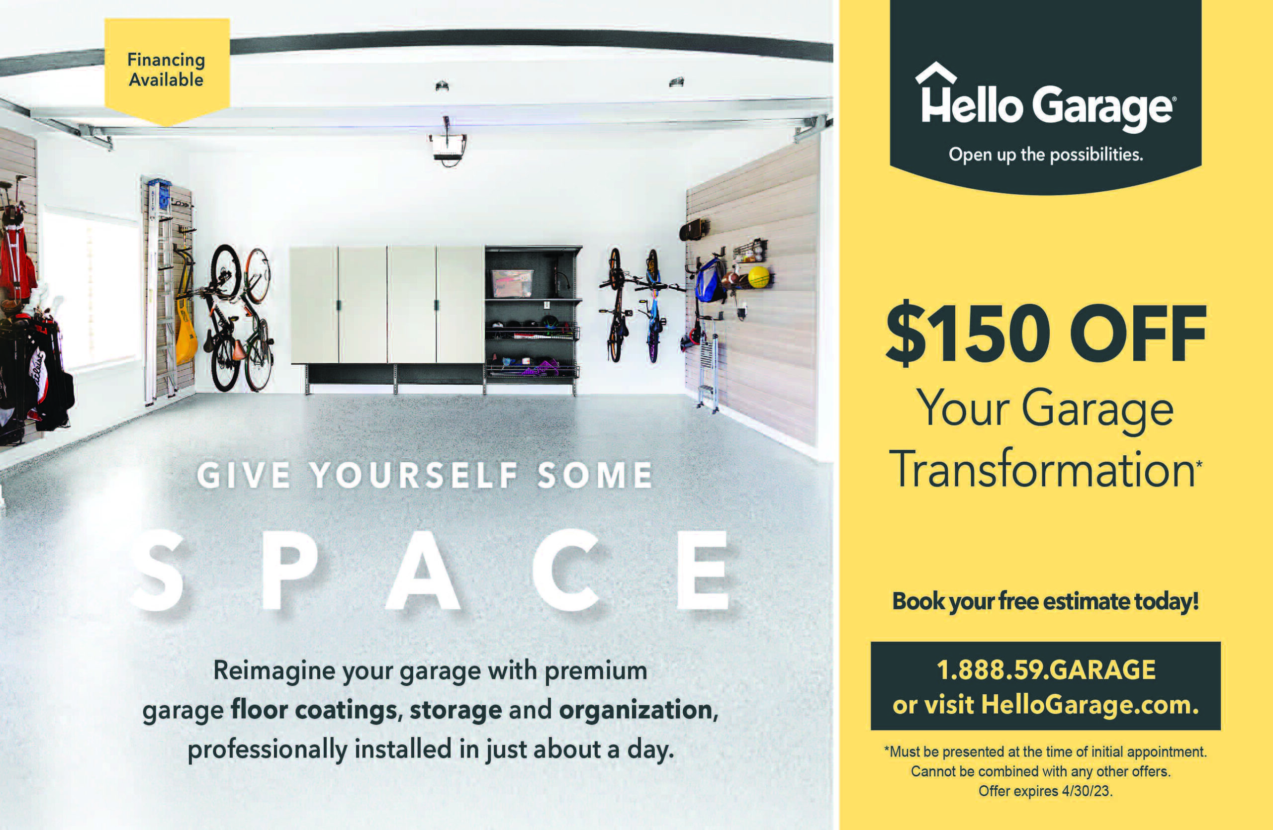 Hello Garage - Money Saver