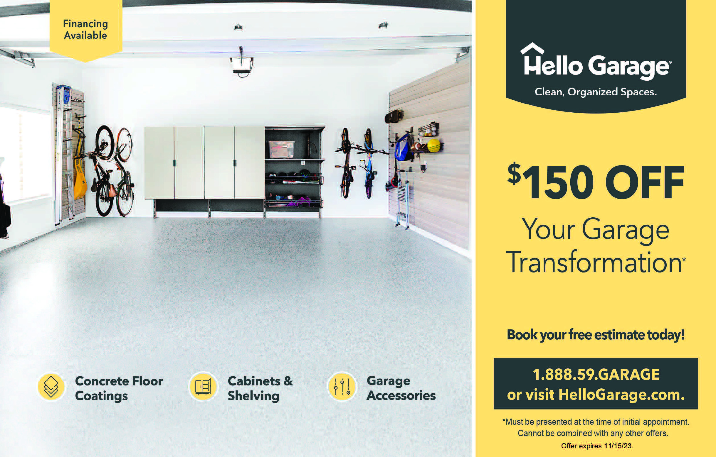 Hello Garage - Money Saver