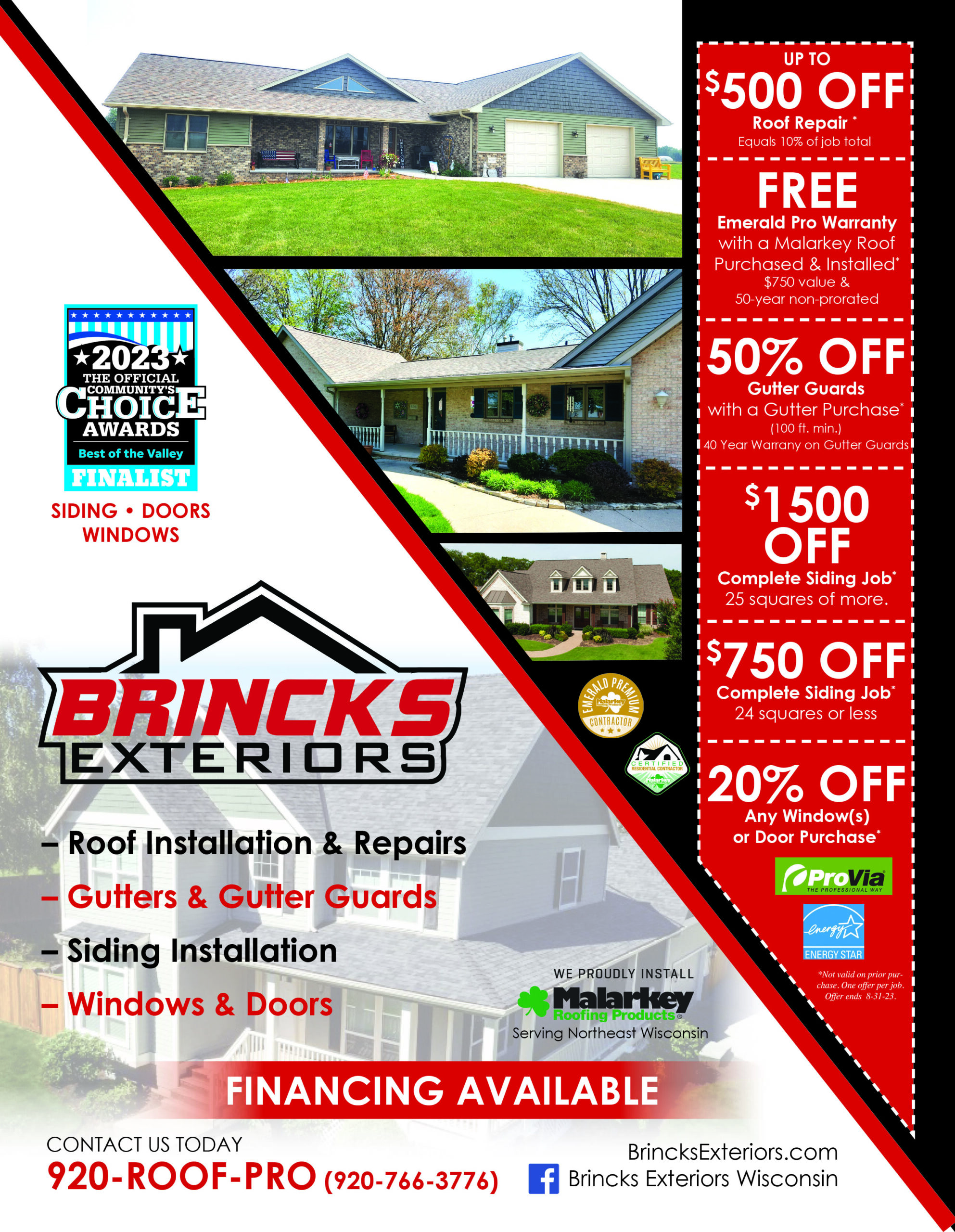 Brincks Exteriors Carroll - Money Saver