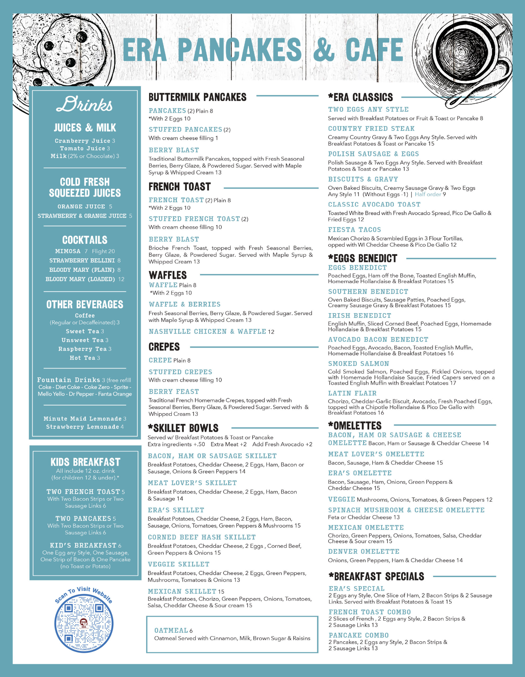 Era Pancakes & Cafe - Money Saver