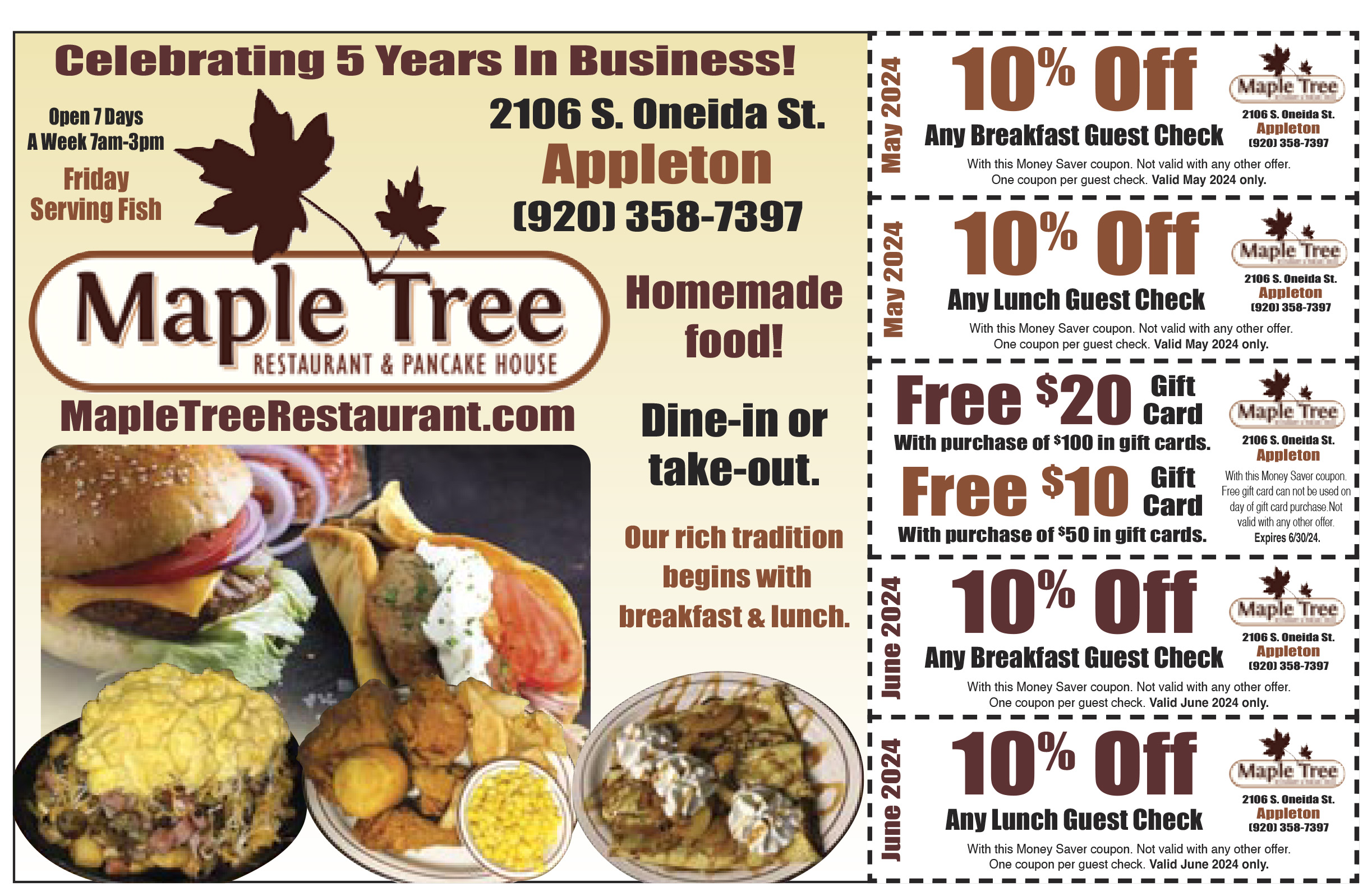 Maple Tree - Money Saver